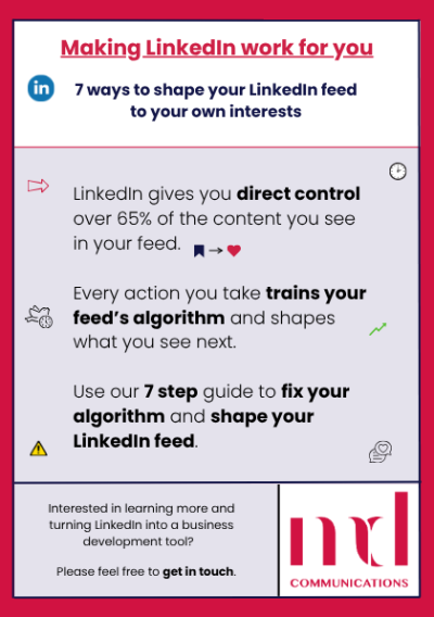 Making LinkedIn work for you - MD Communications